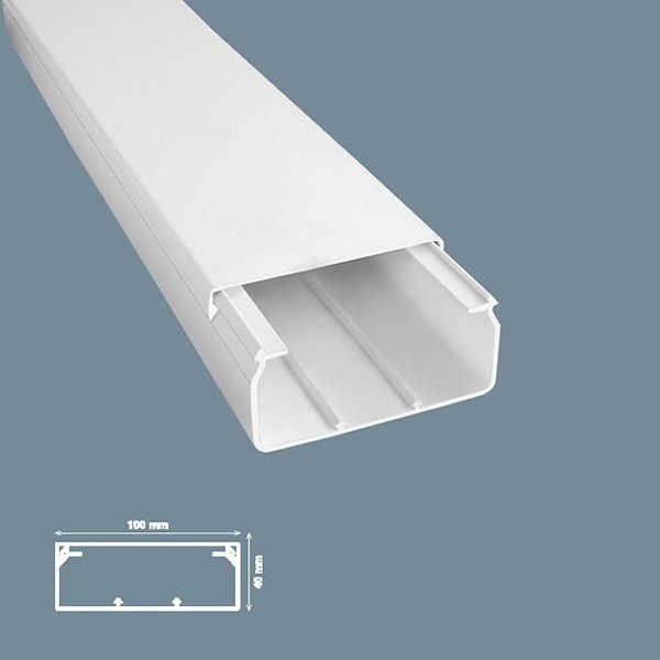 Canal cablu pvc 100x40